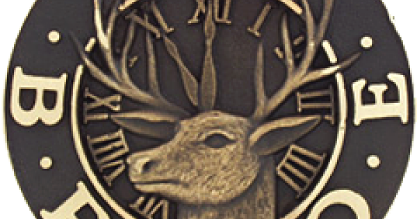 BPOE Cast Bronze Elk Emblem