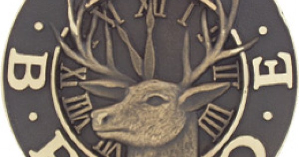 BPOE Cast Bronze Elks Emblem